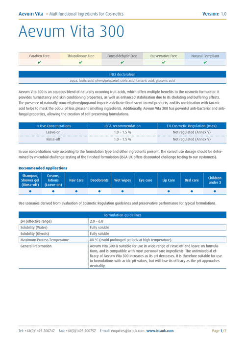 Technical Data Sheet